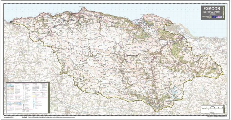 Exmoor Map | Useful Visitor Maps of Exmoor | The Best of Exmoor Blog